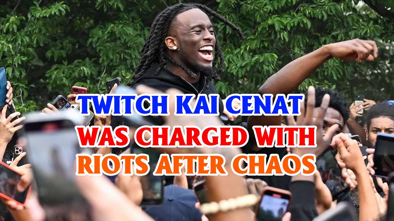 Twitch Streamer Kai Cenat Charged With Riot After Nyc Giveaway Chaos At ...