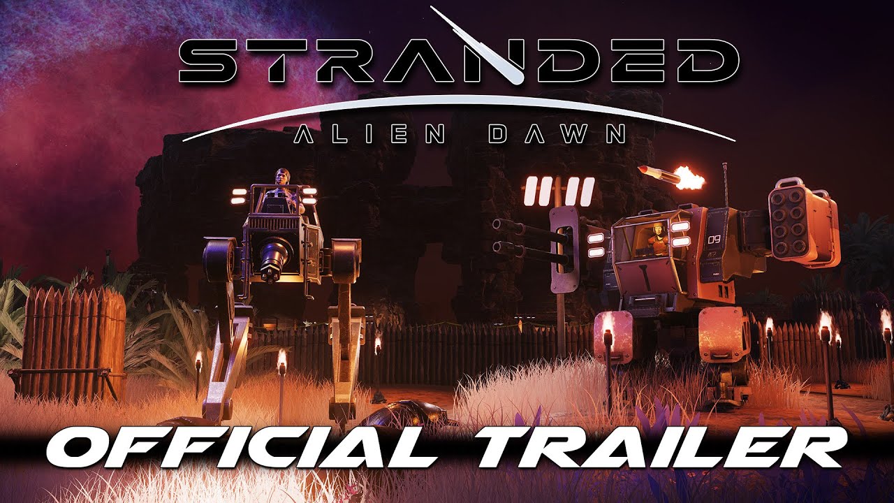 Stranded Alien Dawn - Official Launch Trailer - YouTube