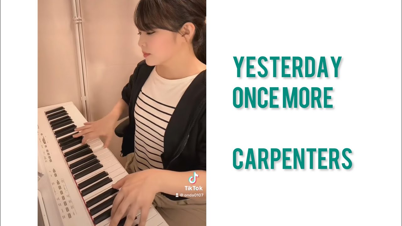 Yesterday Once More - Carpenters (Cover.) - YouTube