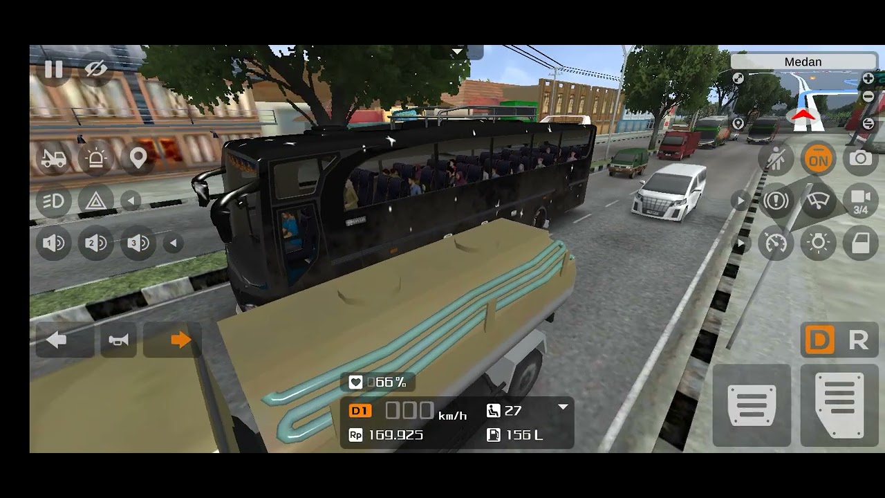 finally reached at Medan bus station - YouTube