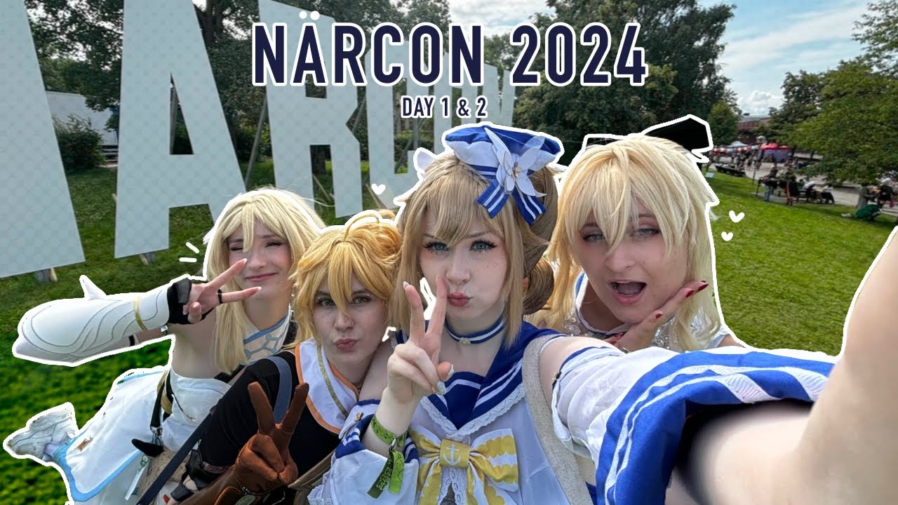 Närcon Summer 2024 Cosplay Convention Vlog | Part 1 - YouTube