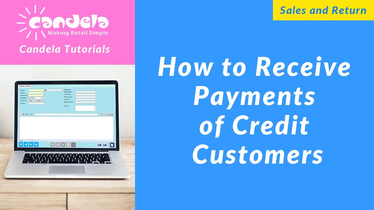 Retail Software: How to Receive Payments of Credit Customers - YouTube