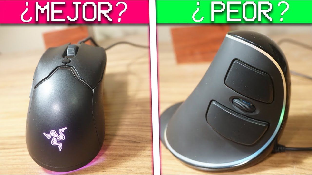 MOUSE GAMER NORMAL VS VERTICAL - YouTube