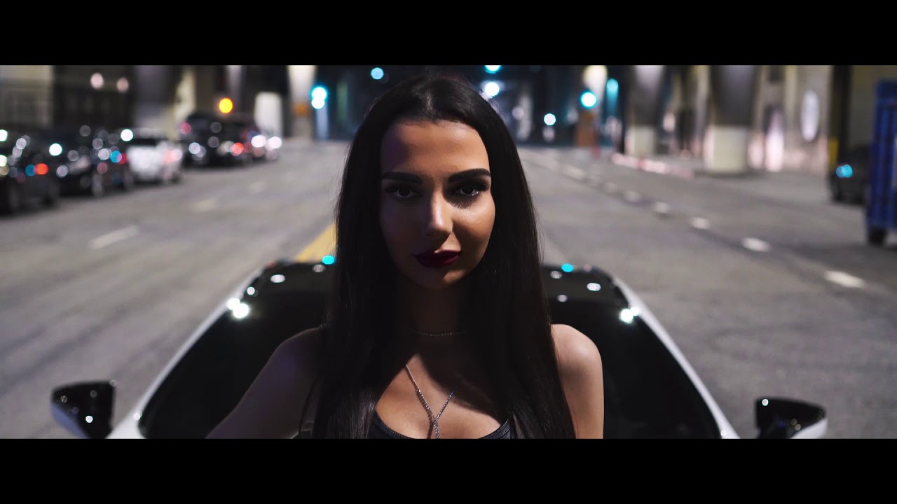 Victoria meets Bagged Lexus LC500 at DTLA - YouTube