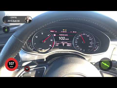 Audi A6 C7 BiTDi 326HP 650Nm - STAGE 1 ACCELERATION 0-100KM/H