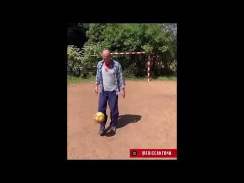 53 years old Eric Cantona football skills