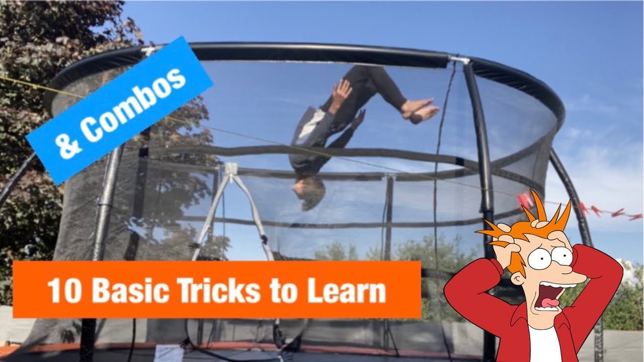 10 Basic Tricks to learn on Trampoline - YouTube