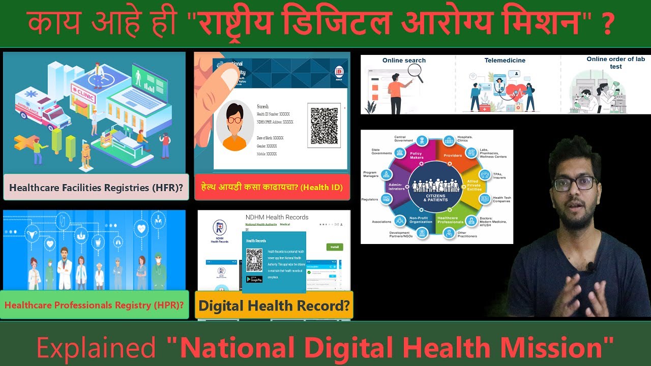 काय आहे राष्ट्रीय डिजिटल आरोग्य मिशन National Digital Health Mission ...