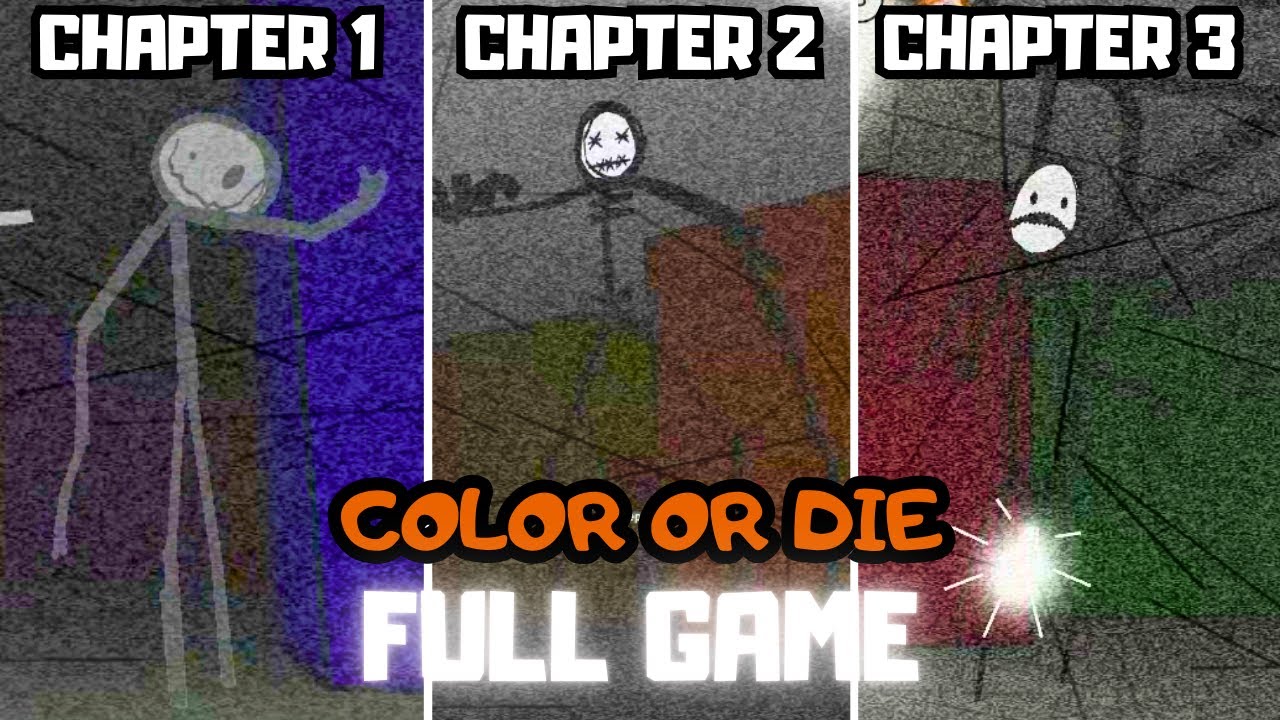 Color or Die 🎨: Chapter 1, 2, 3 - (Full Walkthrough + All Endings ...