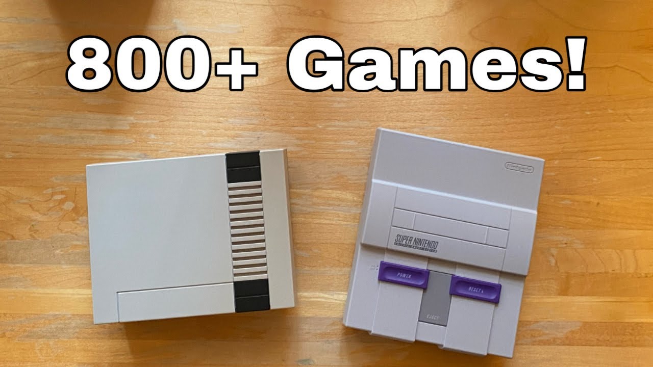 My modded NES and SNES Classic - YouTube