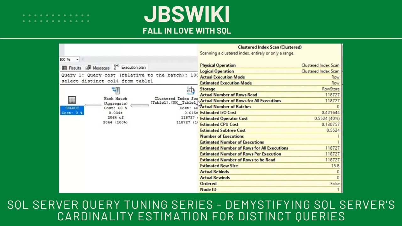 SQL Server Query Tuning Series- Demystifying SQL Servers Cardinality ... SQL Server Query Tuning Series- Demystifying SQL Servers Cardinality ...