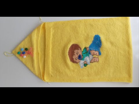 Tulum bebek battaniyesi ölçüleri, Baby Blanket, Easy Knitting
