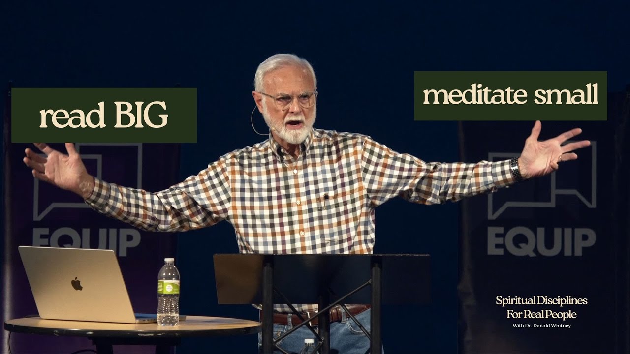 How to Start Meditating on Scripture | Don Whitney - YouTube