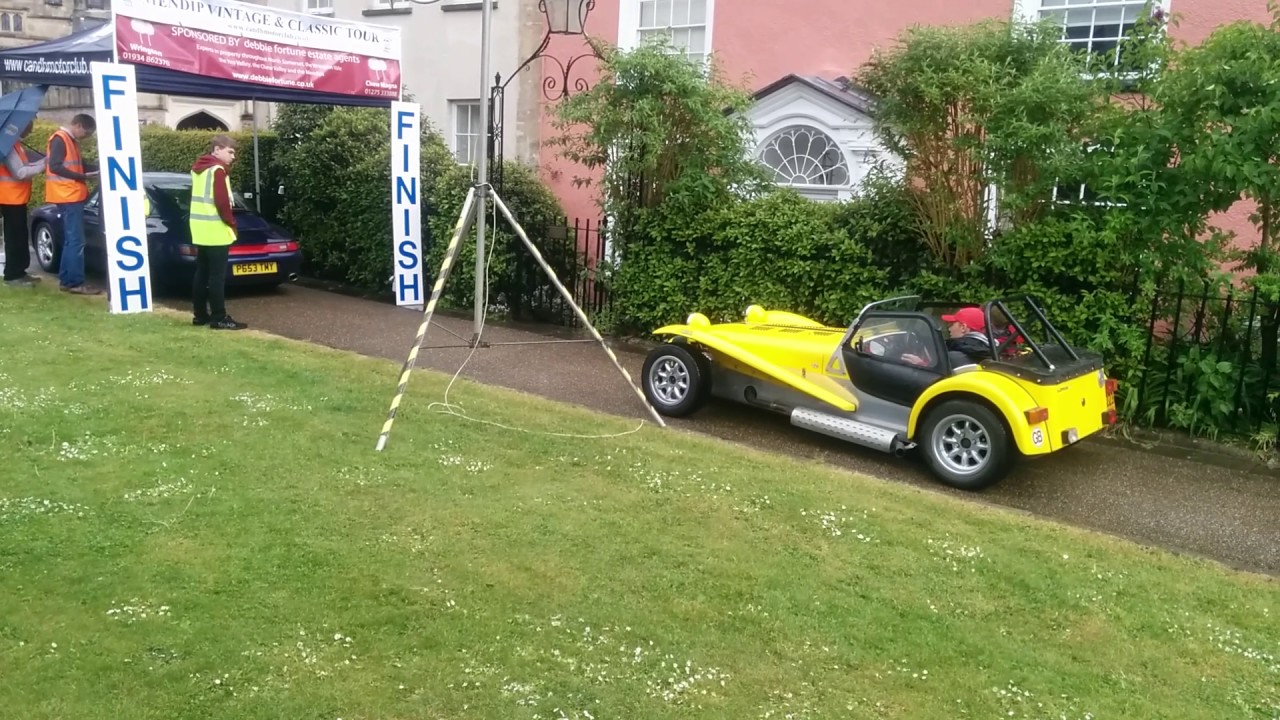 Garie toghill and finlay hicks lotus 7 super sprint mendip classic car ...