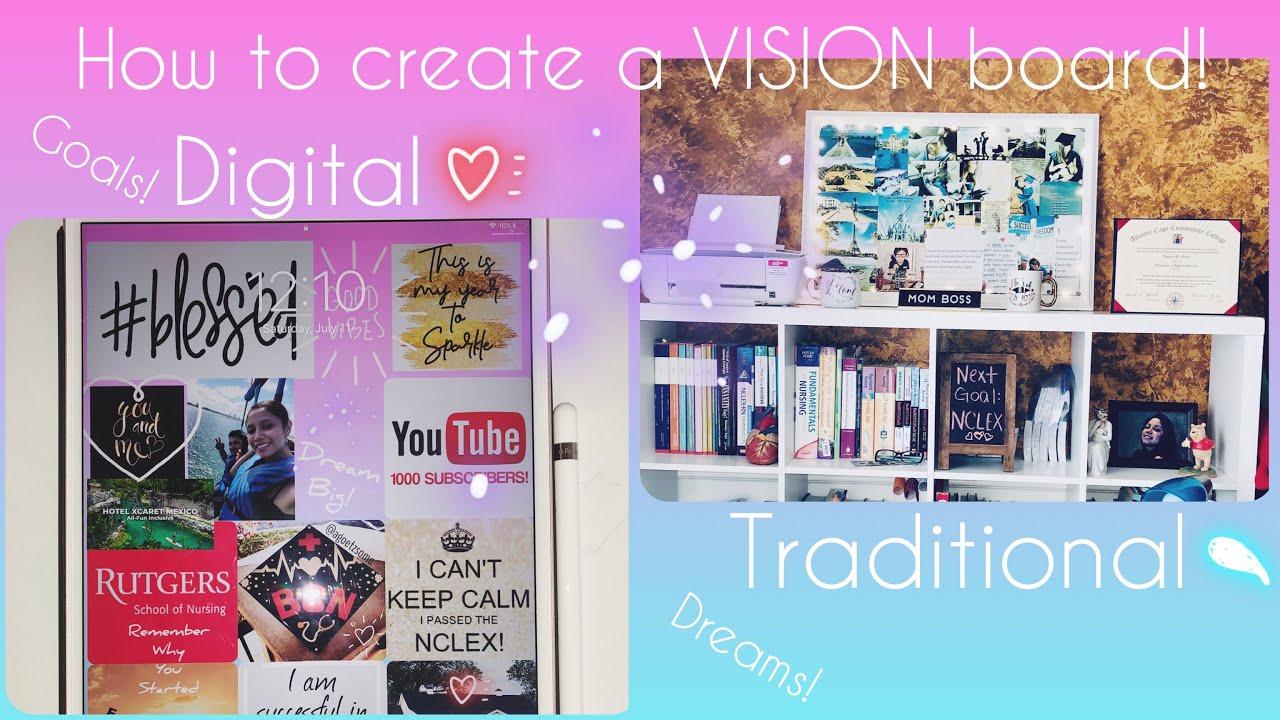 2020 Powerful VISION board + digital | Visions with intention ...