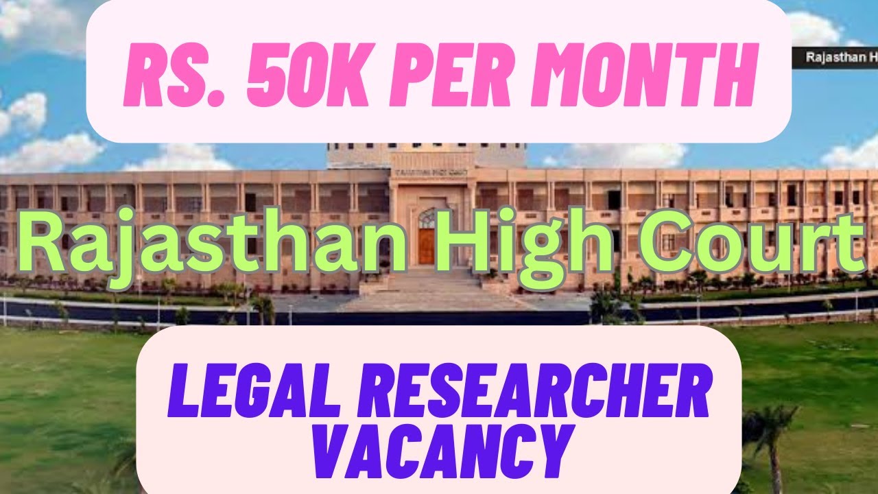 Legal Vacancy for Freshers | 50 Thousand Per Month | Apply fast | # ...