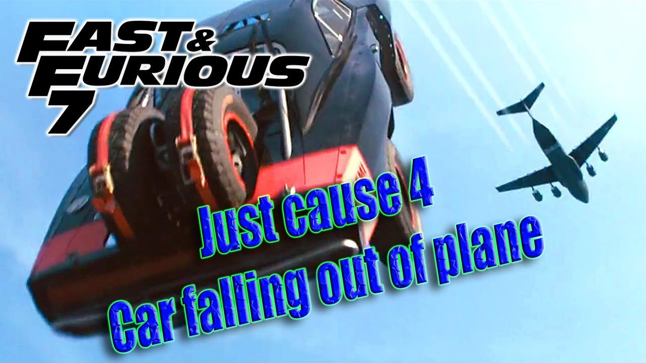 Trying the fast and furious 7 car falling out of plane. - YouTube