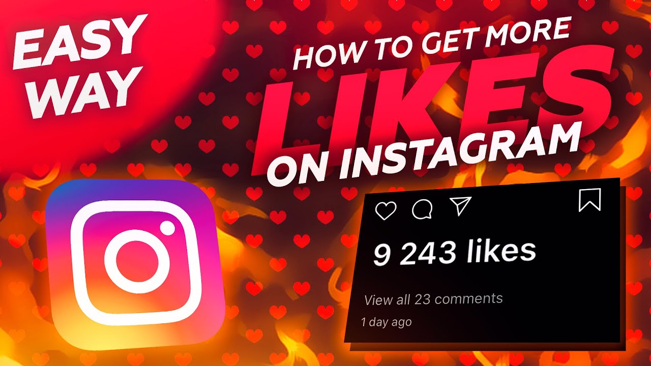 How To Get More Real Likes In Instagram | Gain Instagram Likes - YouTube