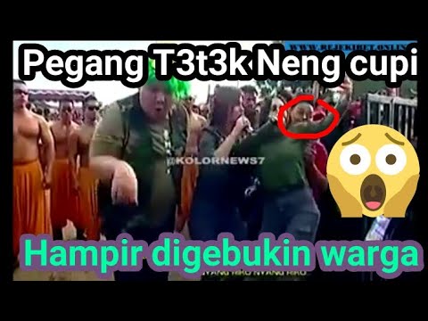 Viral!!! Detik Detik Neng cupi Cupita TERIAK T3T3KNYA Dipegang penonton Saat Live DI ALUN-ALUN