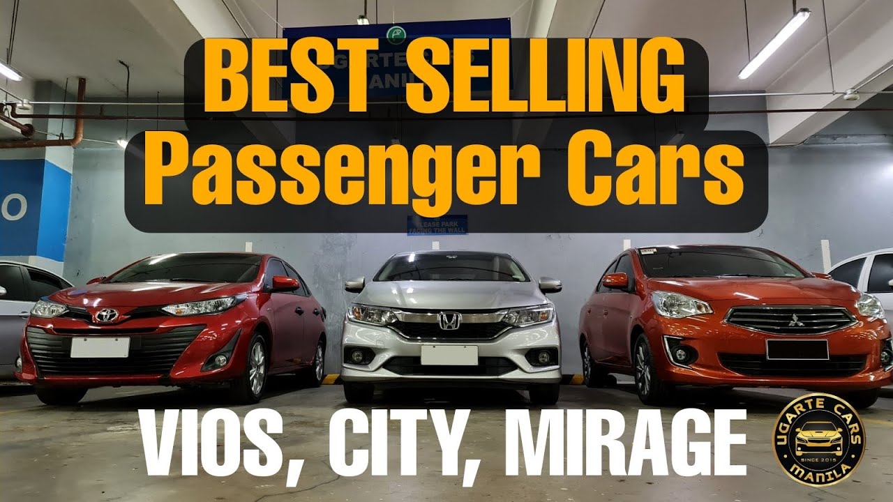 Best Selling Used Cars | Toyota Vios | Honda City | Mitsubishi Mirage ...