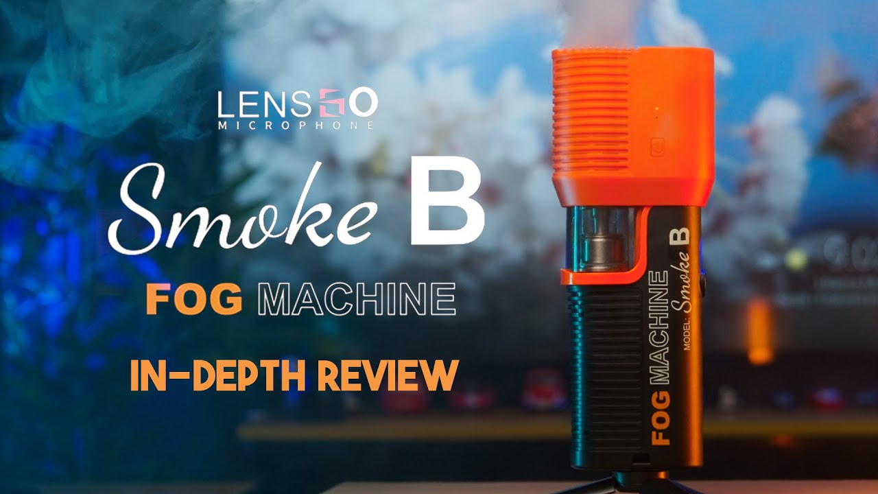 FOG MACHINE IN YOUR POCKET - LENSGO SMOKE B - YouTube
