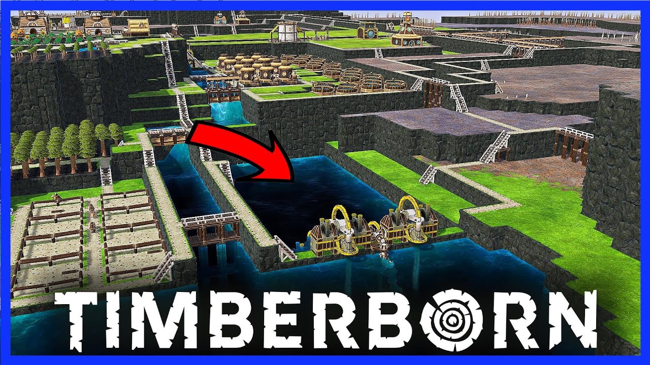 Can This Reservoir System Help Establish Equilibrium?- Timberborn Hard ...