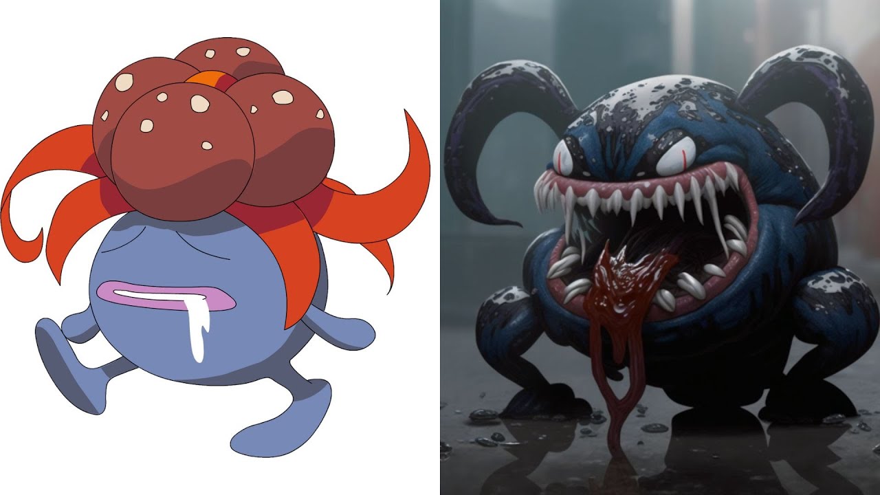 POKEMON CHARACTERS AS VENOM VERSIONS - ANIMON - YouTube