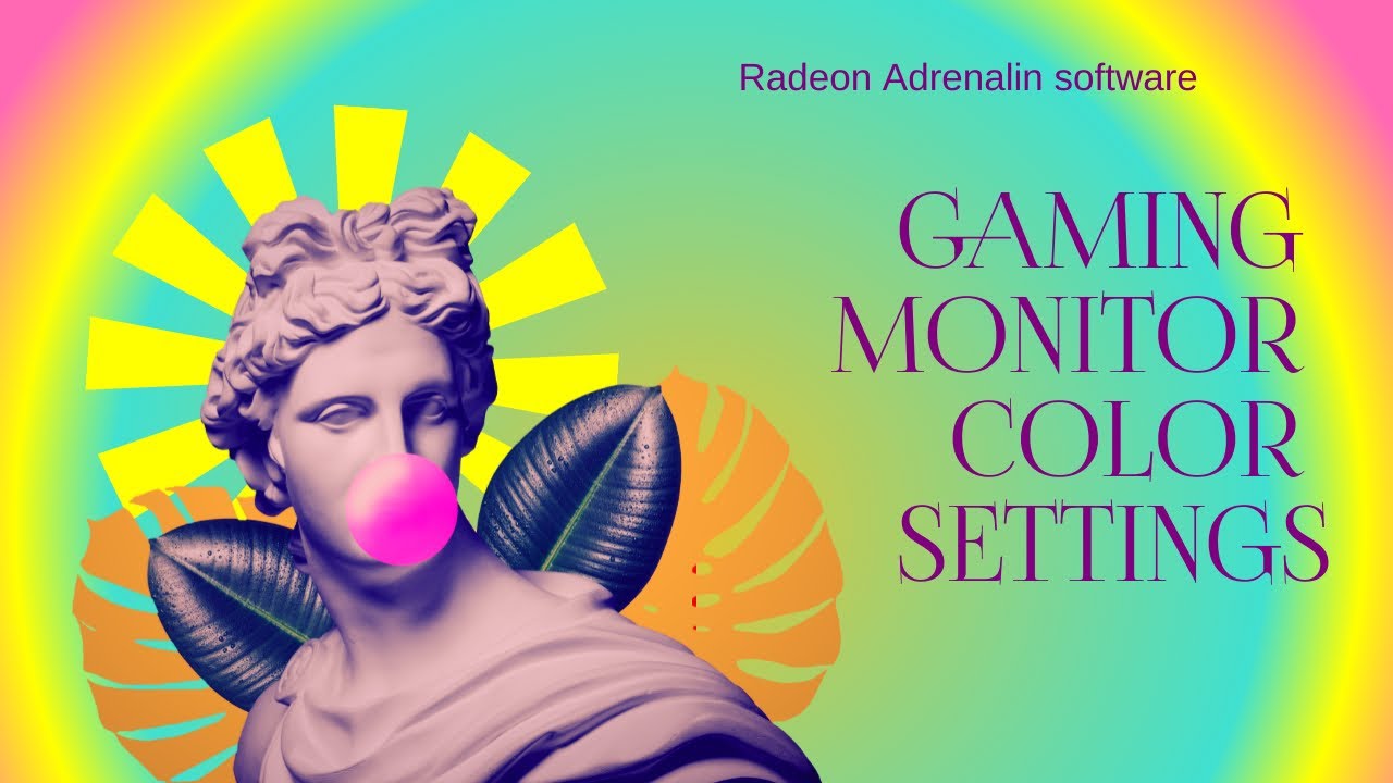 How to ensure the best amd radeon display settings - YouTube