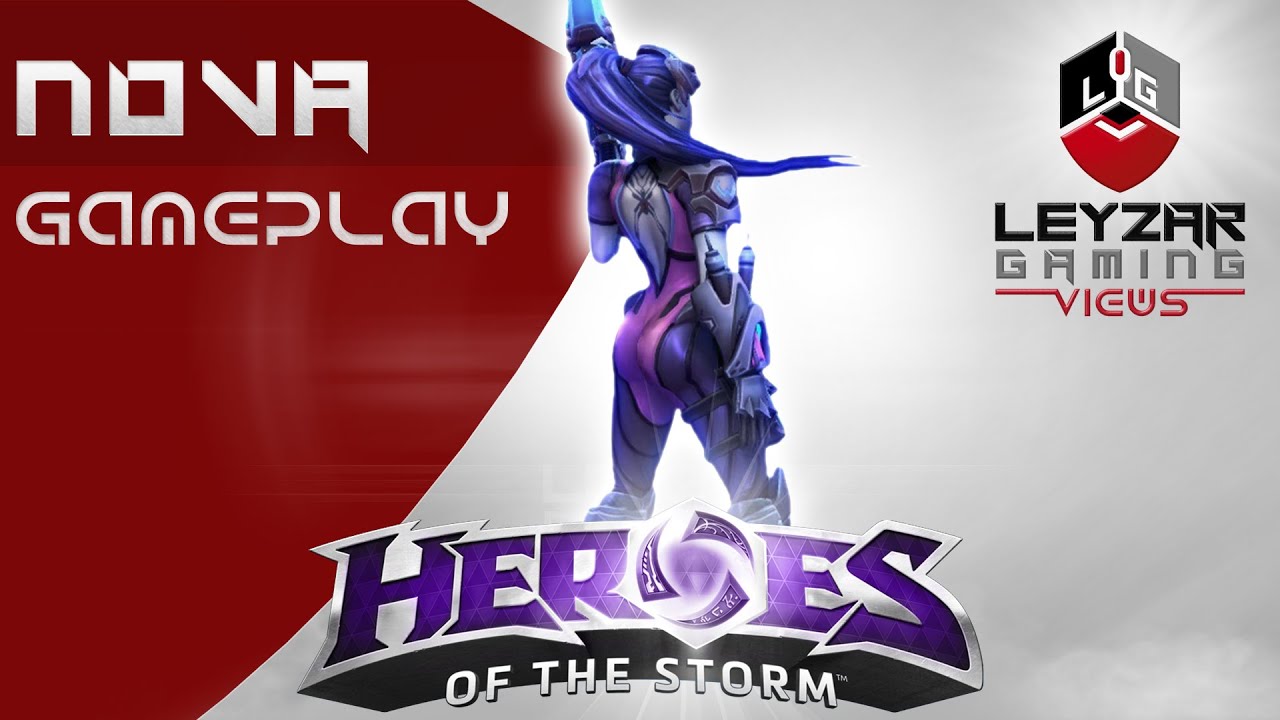 Heroes of the Storm (Gameplay) - Nova Widowmaker Skin (HotS Nova ...