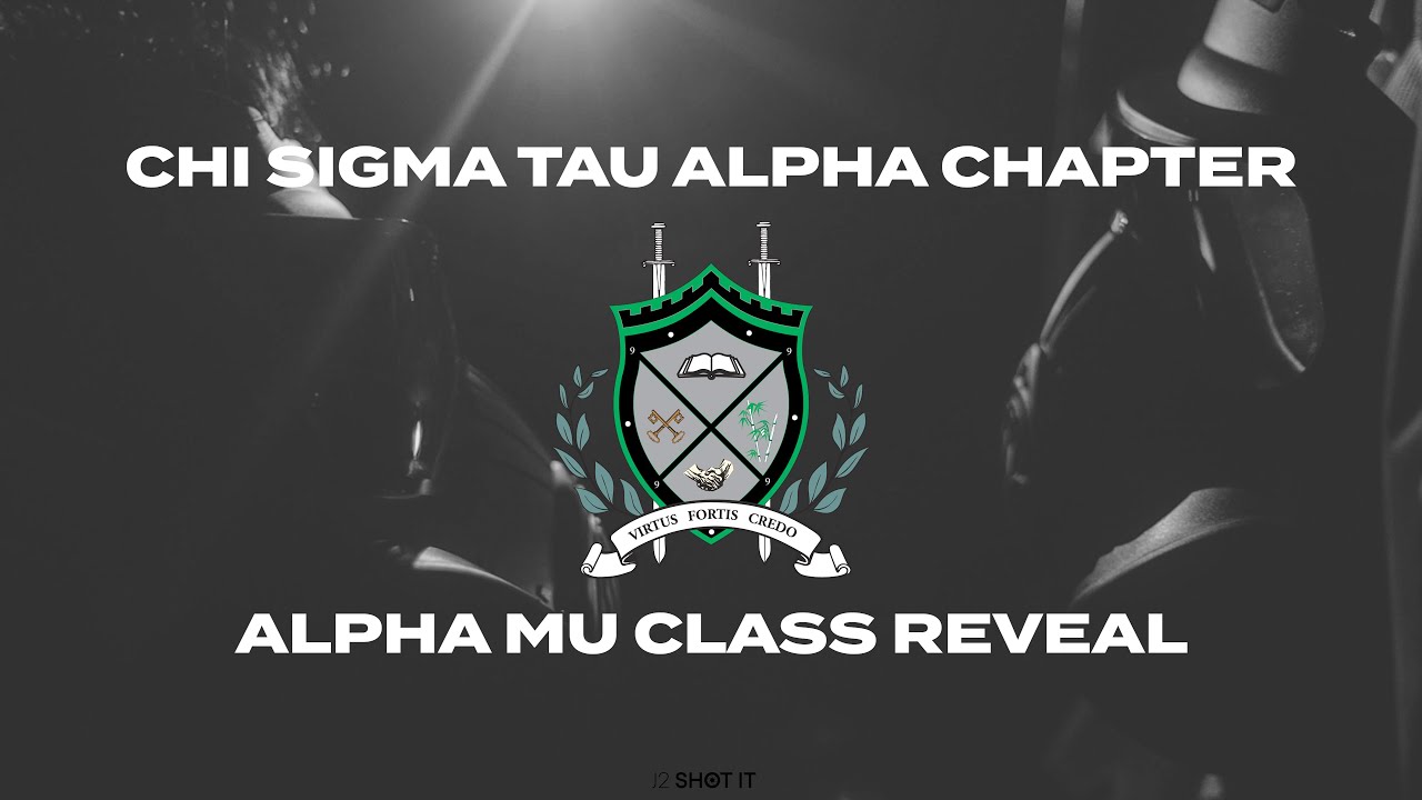 ALPHA MU SPRING 2023 CLASS REVEAL | CHI SIGMA TAU ALPHA CHAPTER - YouTube