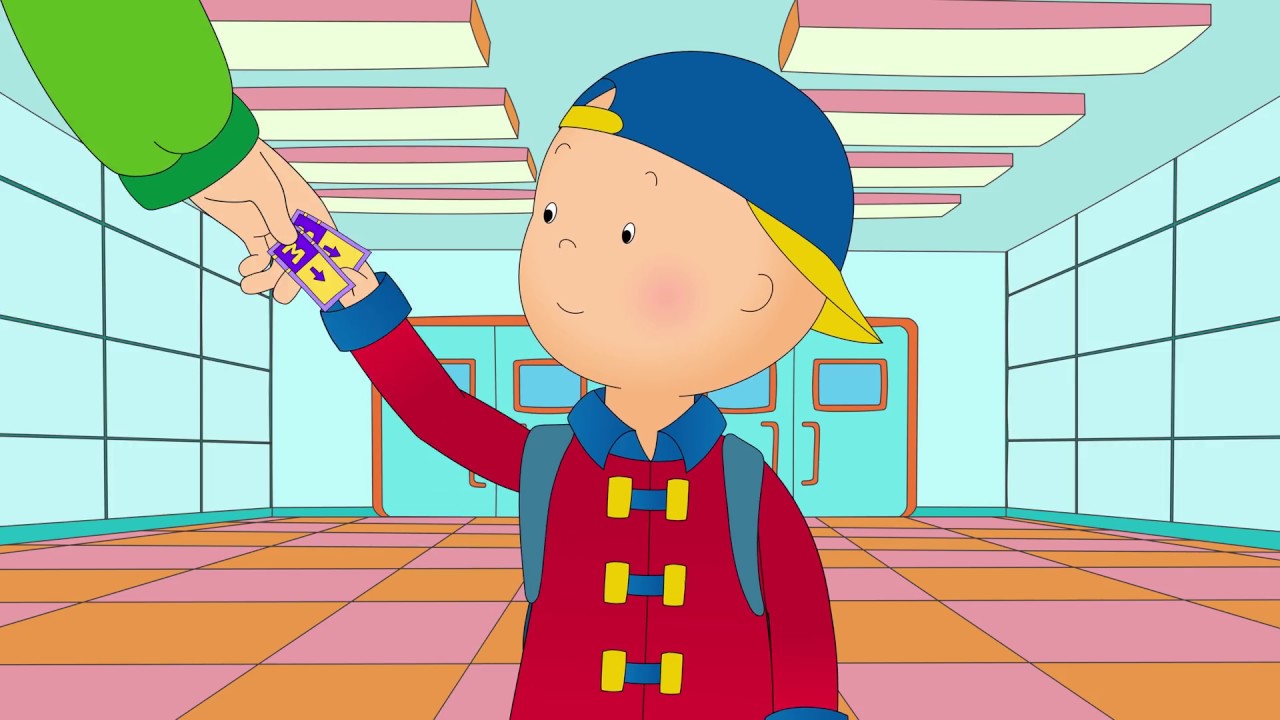 Caillou en Español | Caillou el autobús escolar | Dibujos Infantiles ...