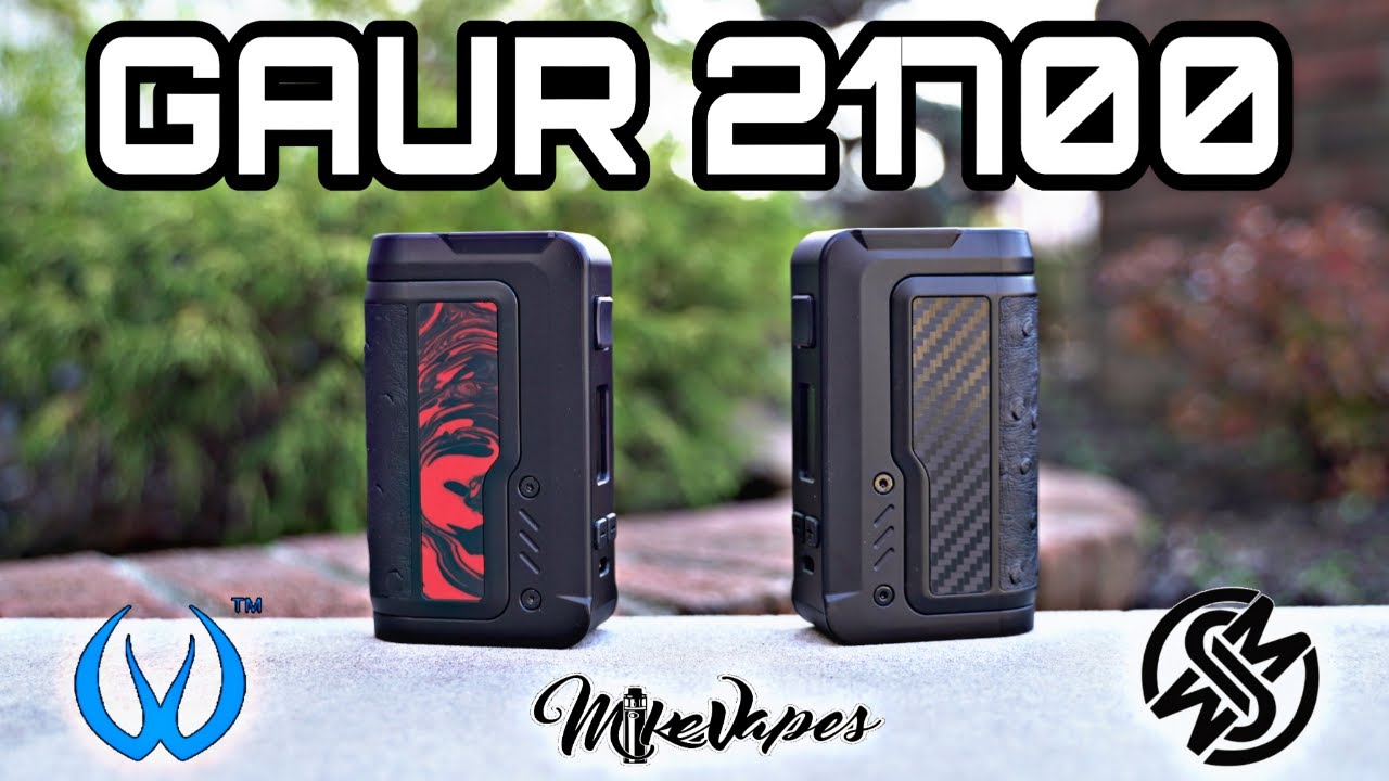 Vandy Vape Gaur Dual 21700 By Matt From SMM - YouTube