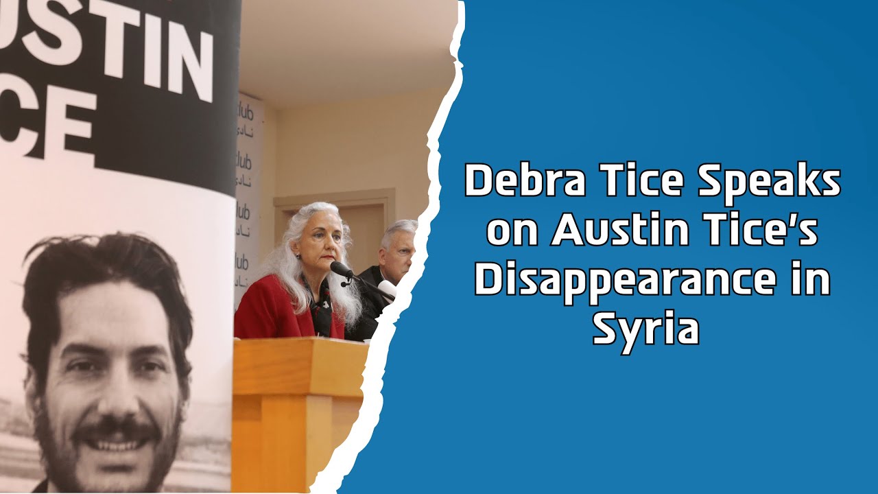 Live: Debra Tice Press Conference on Missing Journalist Austin Tice ...