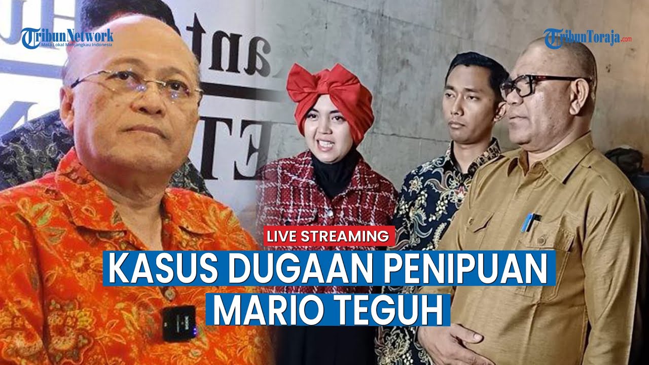 🔴live Korban Dugaan Penipuan Rp 5 Miliar Oleh Mario Teguh Buka Suara