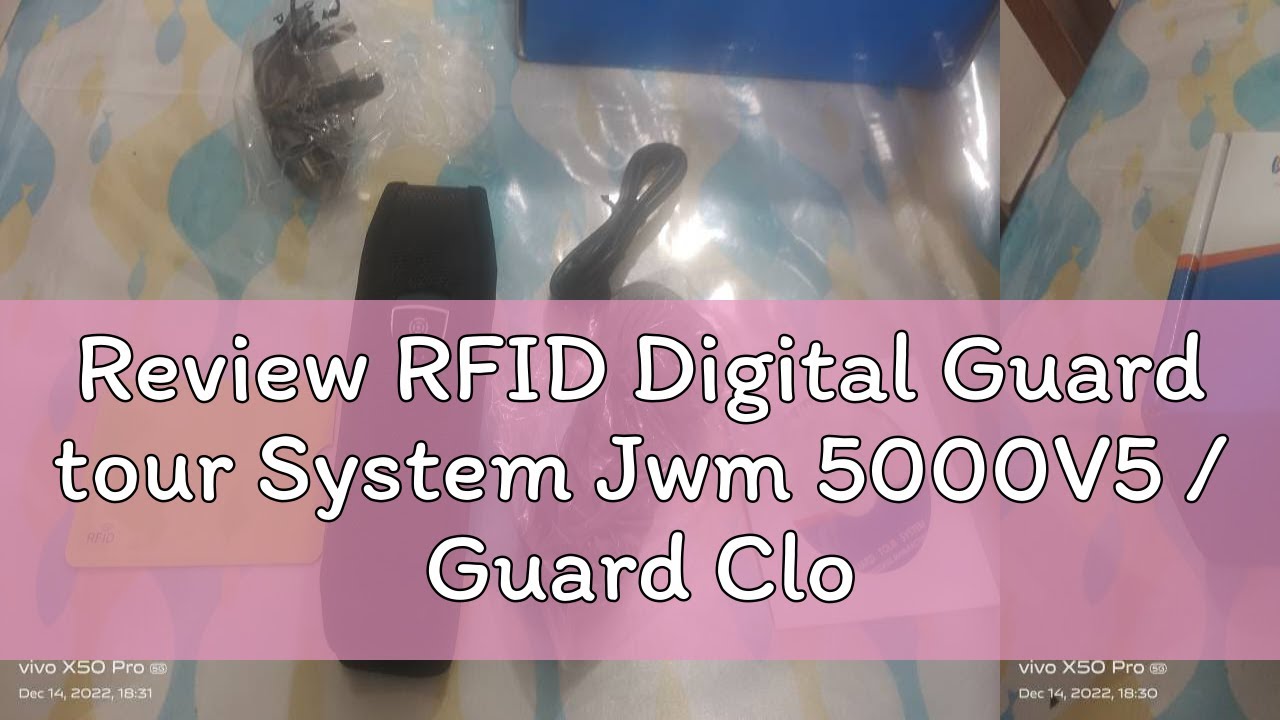 Review RFID Digital Guard tour System Jwm 5000V5 / Guard Clocking ...