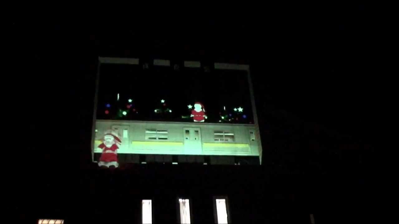 Merry Christmas! Personal 3D projection mapping 家庭用3Dプロジェクションマッピング ...