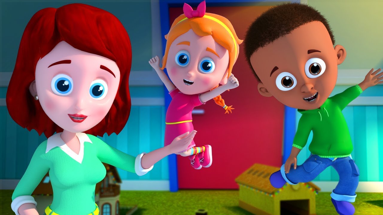 Five Little Schoolies | Fun Nursery rhymes Series for kids - YouTube