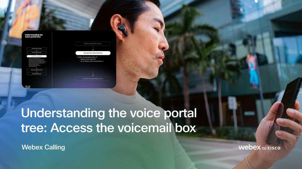 Webex Calling | Access the Voice Portal - Access the voicemail box ...