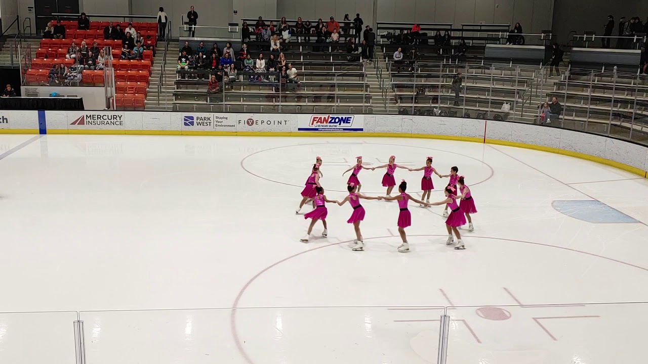 Houston Elite synchronized skating team. Skills 2 - YouTube