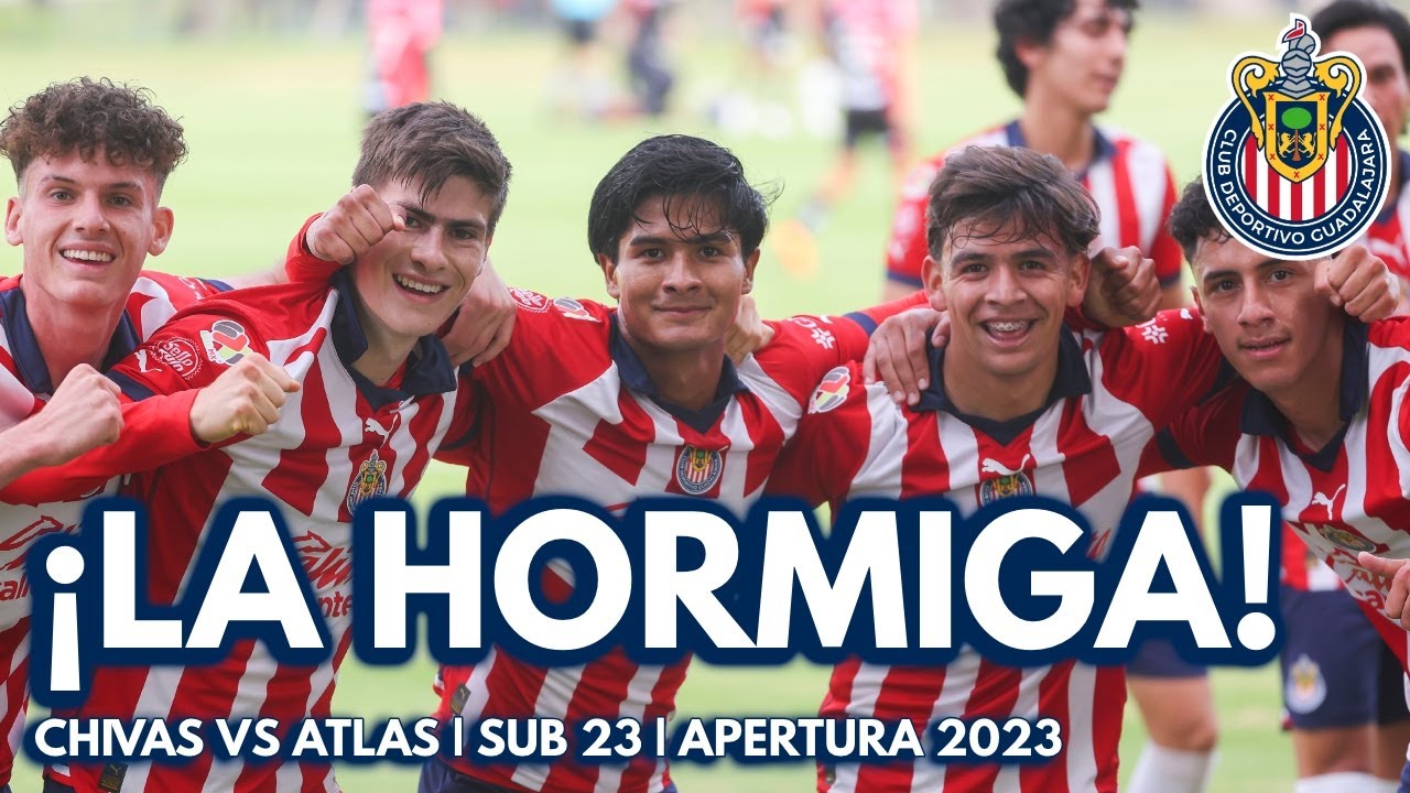 ¡GOL DE ARMANDO GONZÁLEZ! | CHIVAS SUB 23 VS ATLAS | JORNADA 12 ...