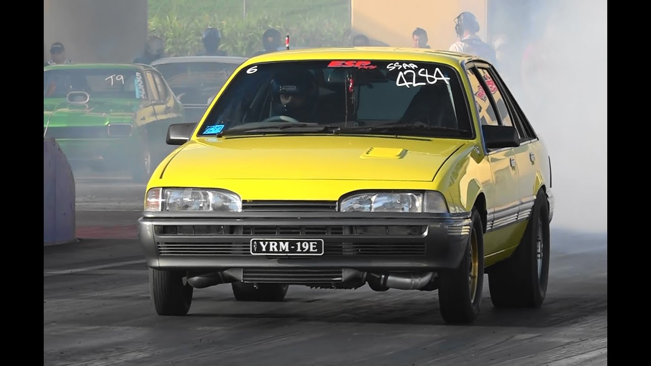 ESP RACING VL TURBO 9.13 @ 152 MPH SYDNEY DRAGWAY 13.12.2014 - YouTube