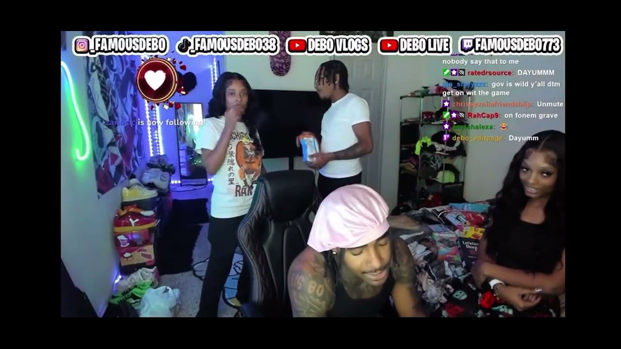 Debo Twitch Live |Part 1 fr Nia & Chris - YouTube