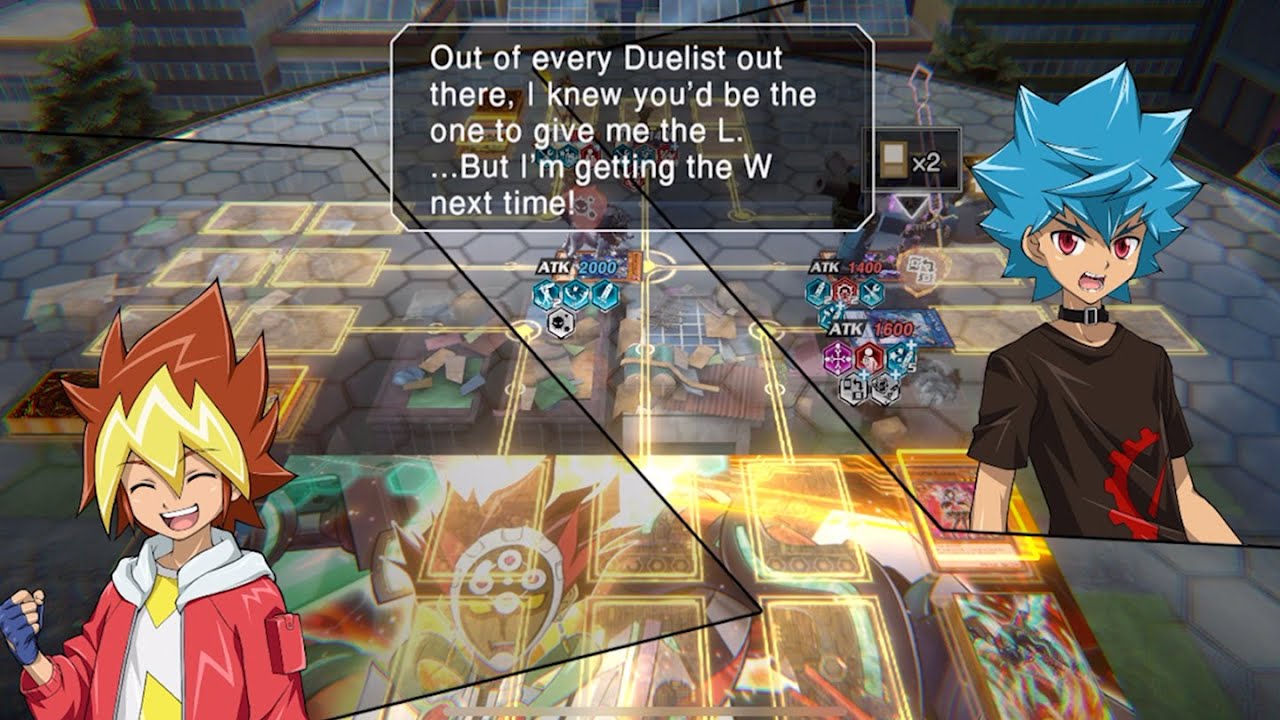 Sevens LV 3 Tag Duels - Yugioh Cross Duel - YouTube