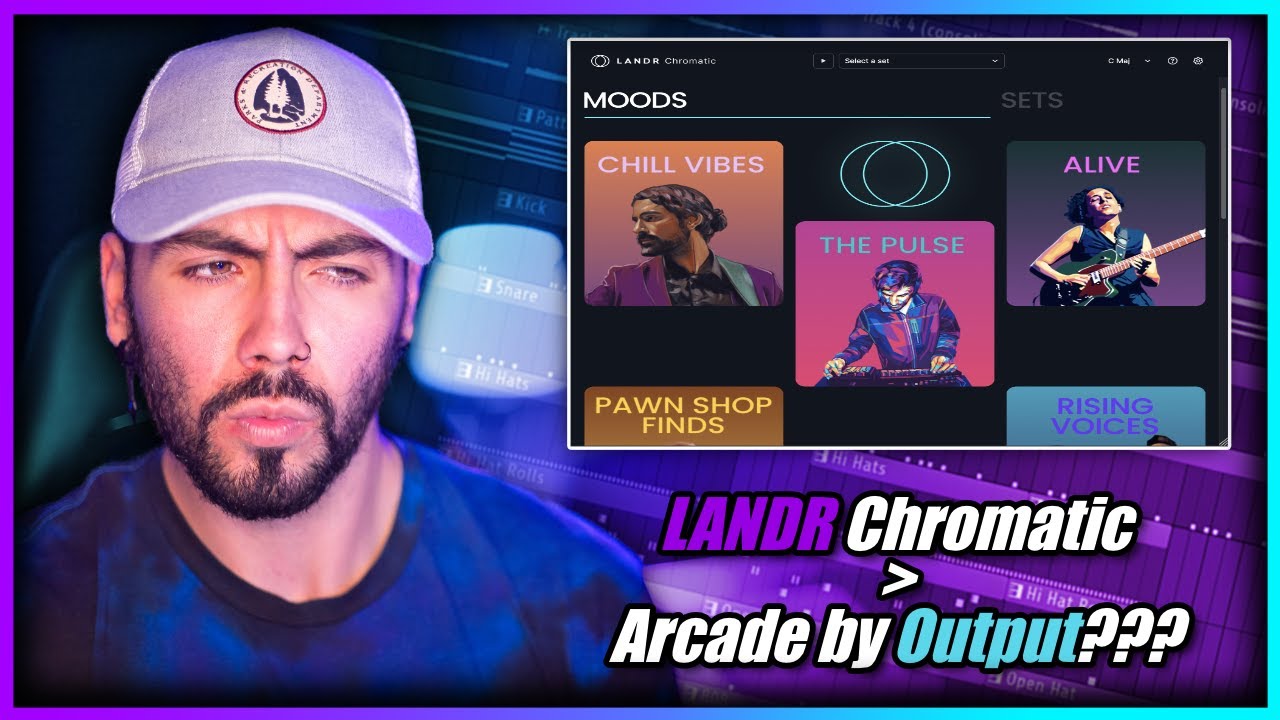 Does Landr Chromatic Have Better Samples Than Arcade By Output - YouTube
