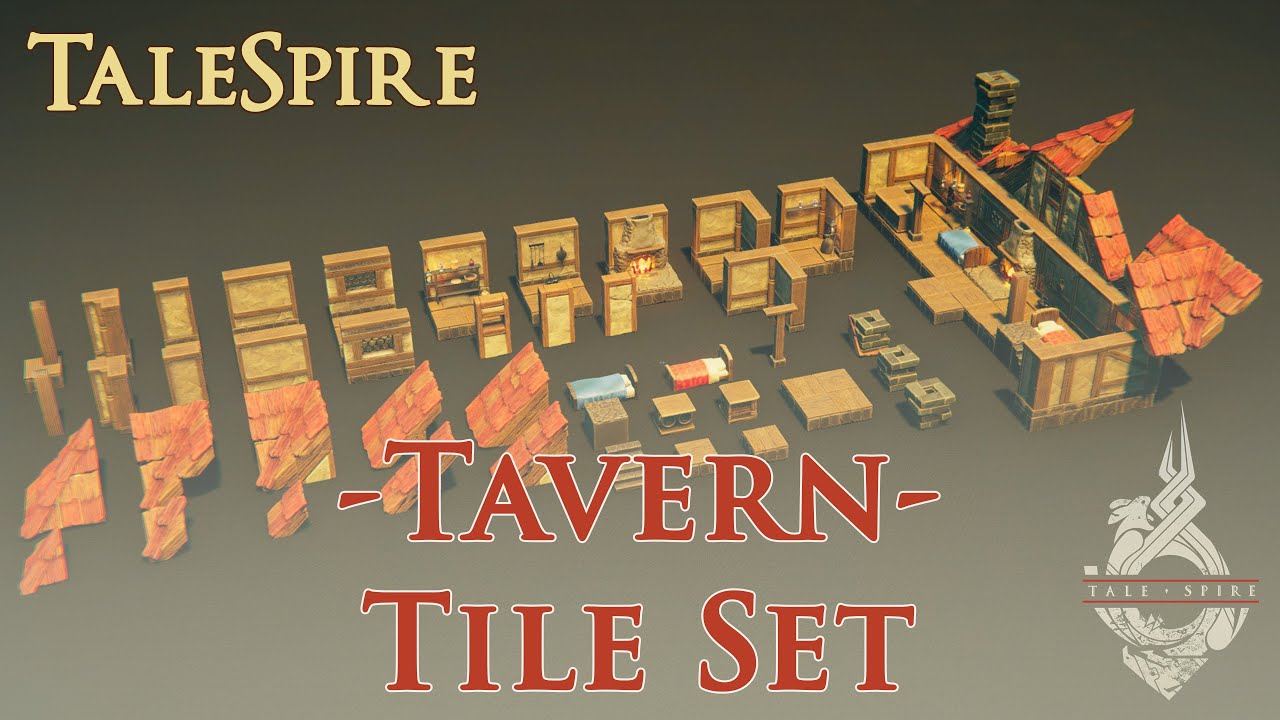 TaleSpire - Tile Set Overview - Tavern - YouTube