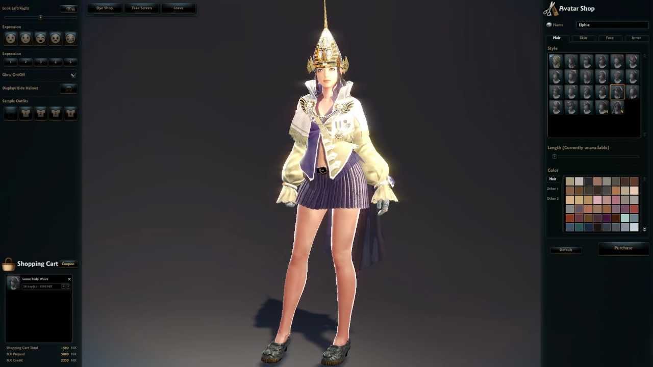 Vindictus Gear - Fiona in Vehemence Set - YouTube