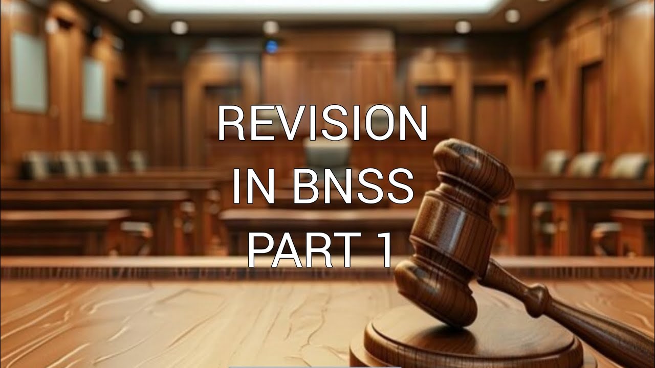 Revision in BNSS - Section 438 and 439 - YouTube