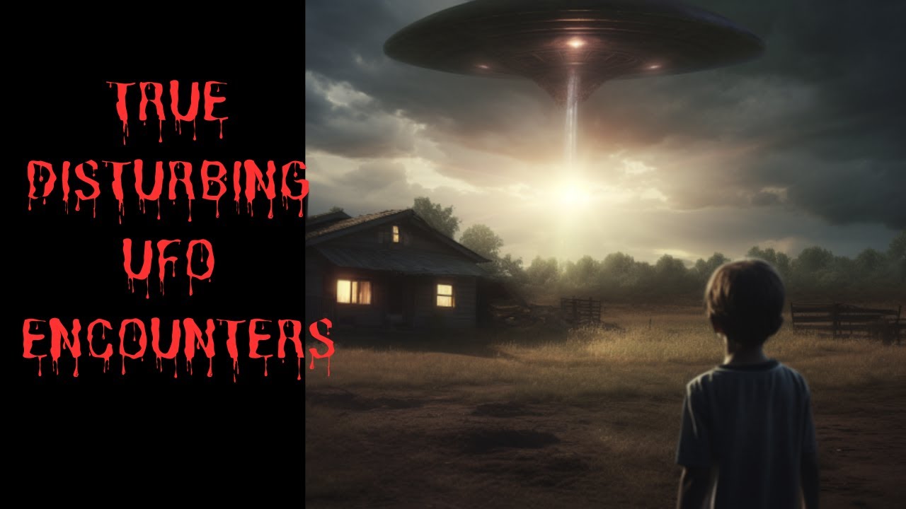 4 True Disturbing Ufo Encounters! Ufo horror stories| Rain Sounds - YouTube