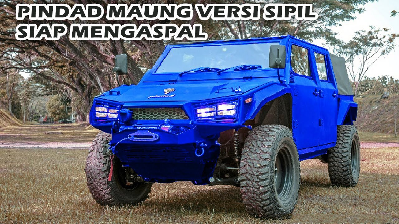 WAW, MOBIL RANTIS MAUNG PINDAD VERSI SIPIL SIAP MENGASPAL DAN BISA ...