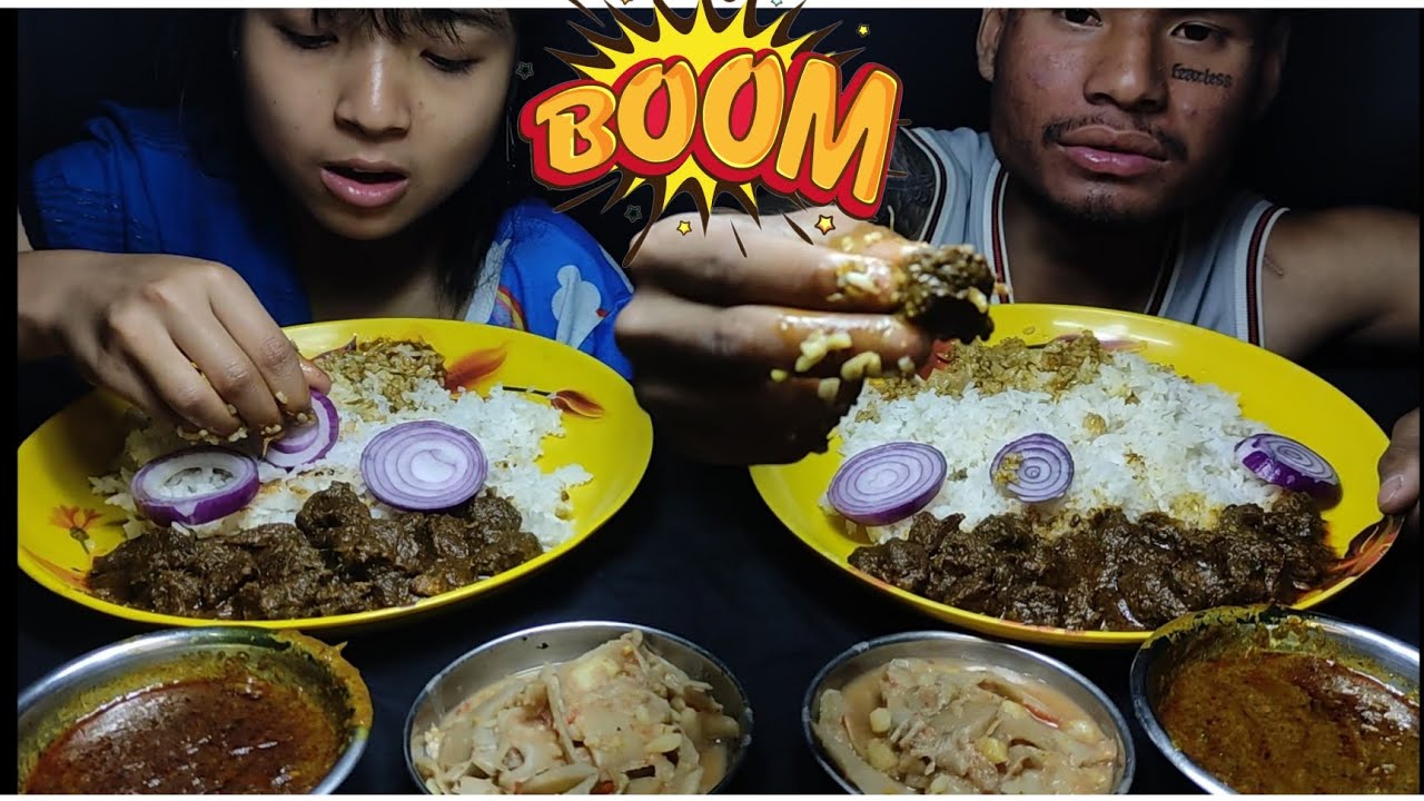 HOME COOK ~ SPICY 🌶 BEEF CURRY // SOIBUM ERONBA #its me theibong mamit ...